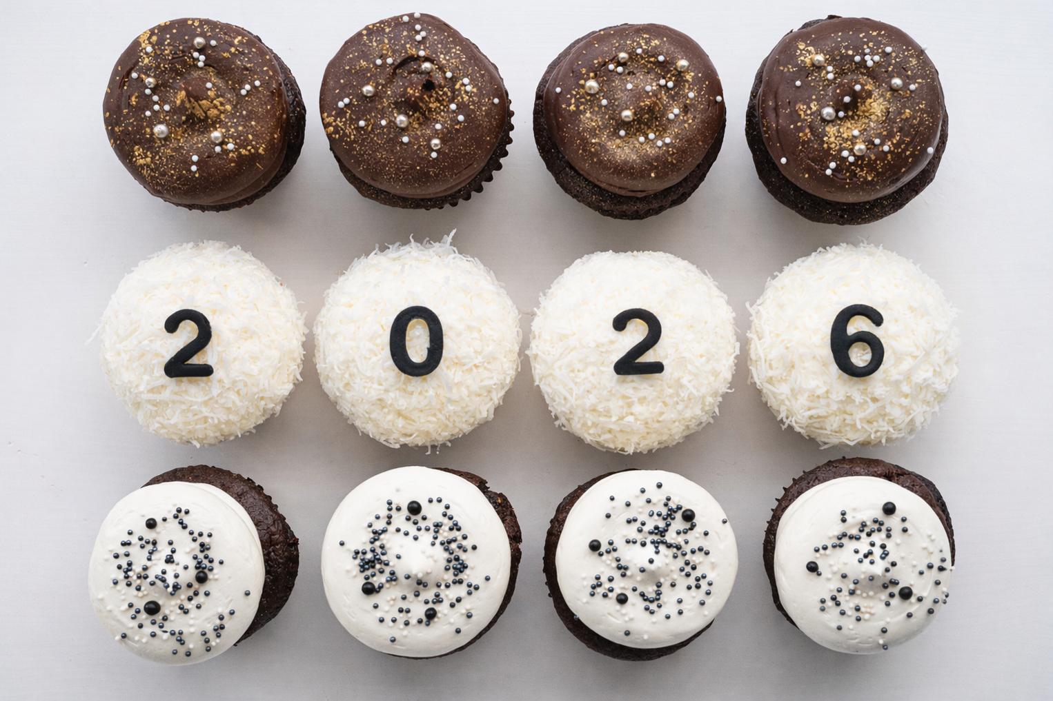 NYE Cupcakes – Layers Cupcakes